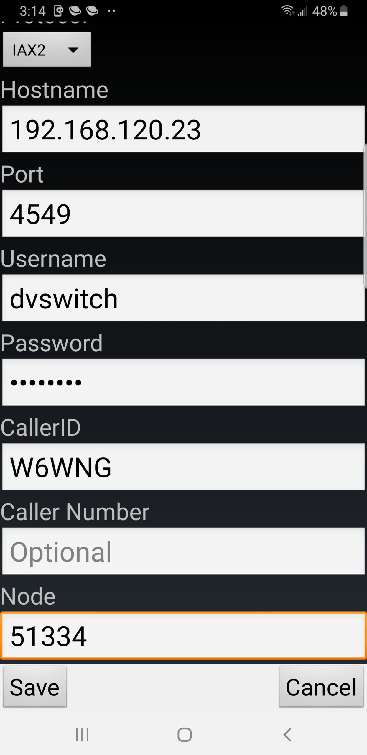 Zoiper & DVSwitch Mobile – Node-Ventures