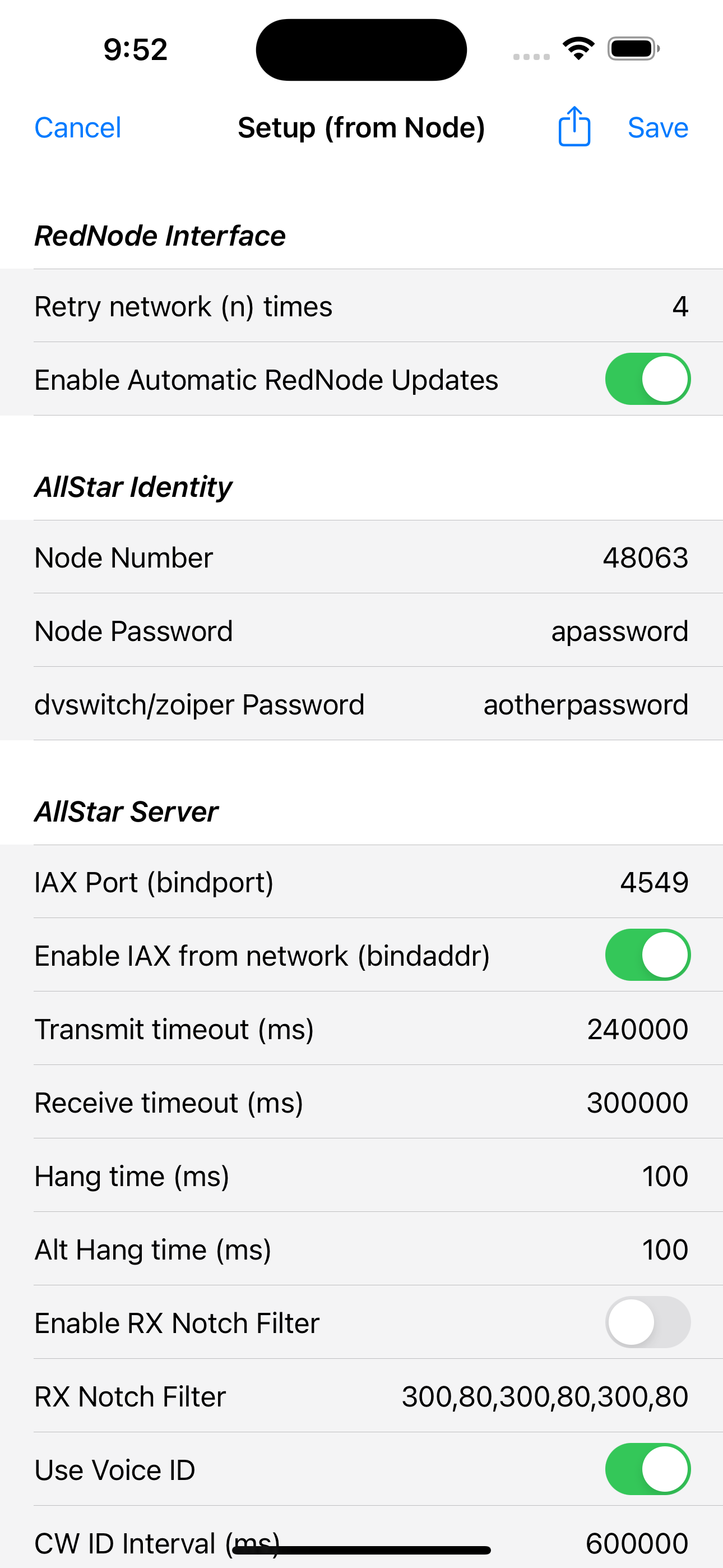 Zoiper & DVSwitch Mobile – Node-Ventures